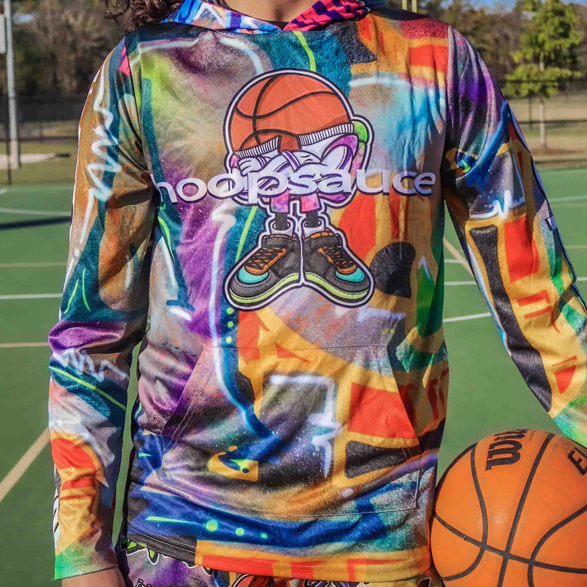Origins of Hooping Warm Up Shirt